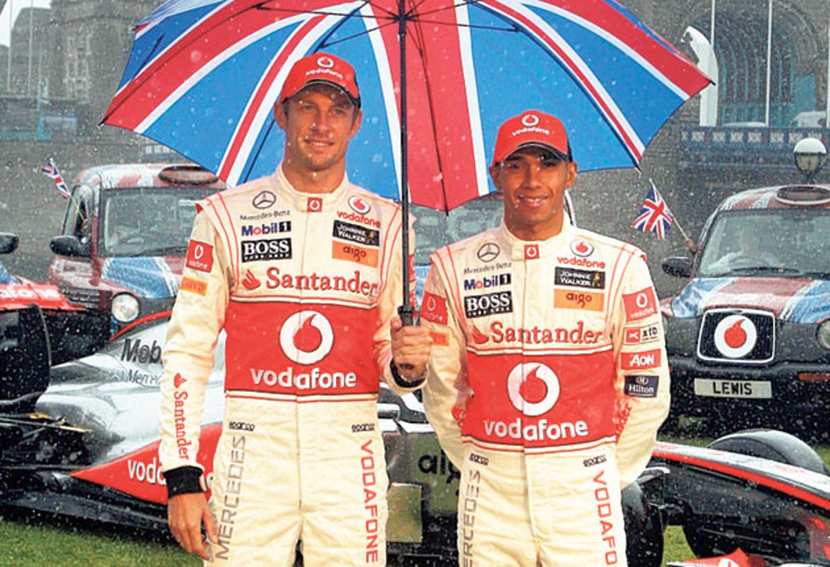 Button and Hamilton both target home triumph under British rain | The ...