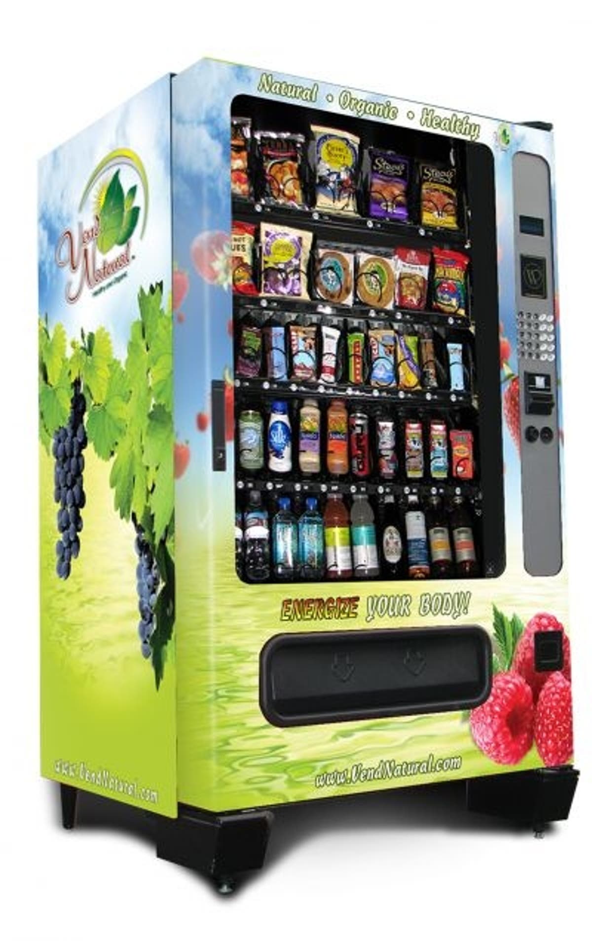 Vending machines selling fruit and vegetables take off in US | The ...