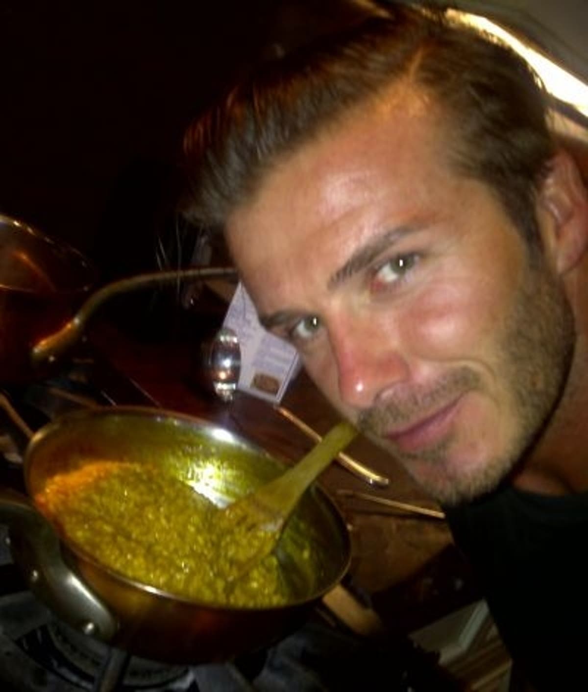 David Beckham shows off his culinary chops on Facebook | The ...