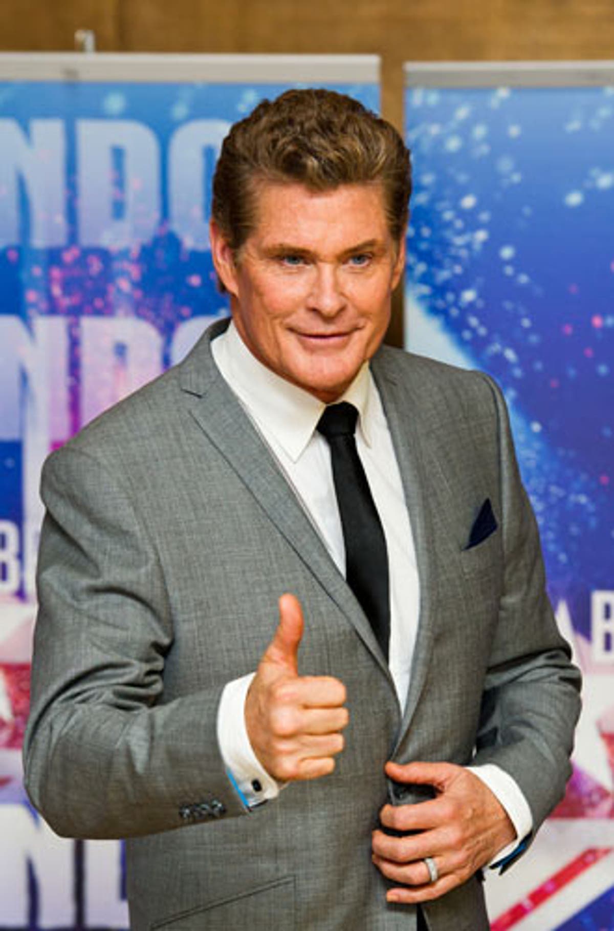 David Hasselhoff Thumbs Up