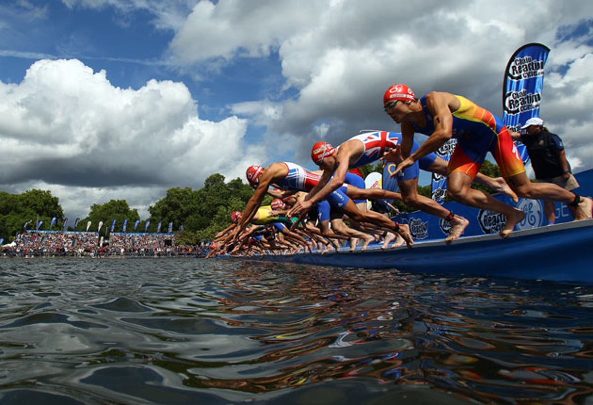 Picture of the day: A swim in the park | The Independent | The Independent
