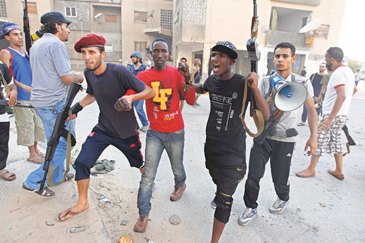 'Libyans don't like people with dark skin, but some are innocent' | The ...