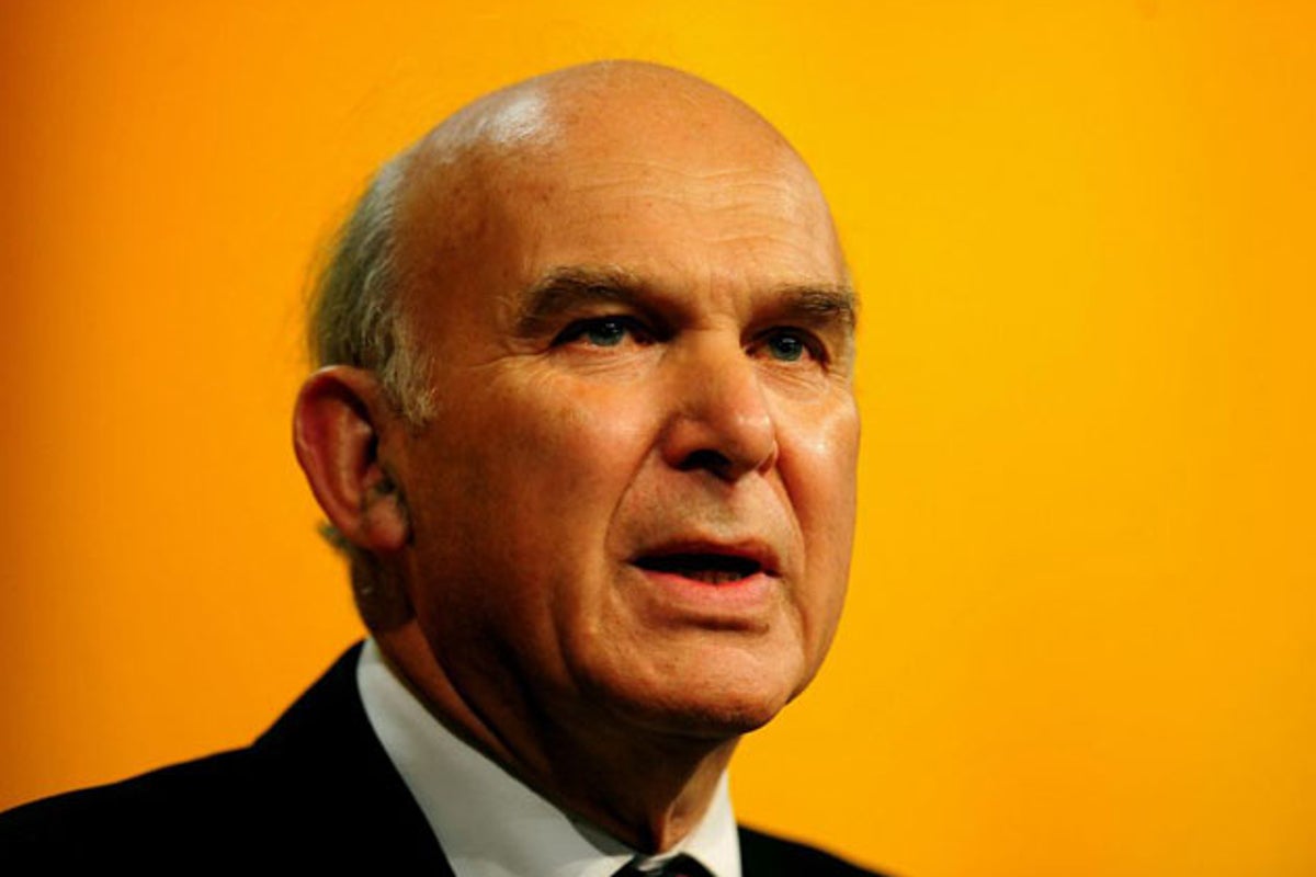 Vince Cable book boost 'led to tax error' | The Independent | The ...
