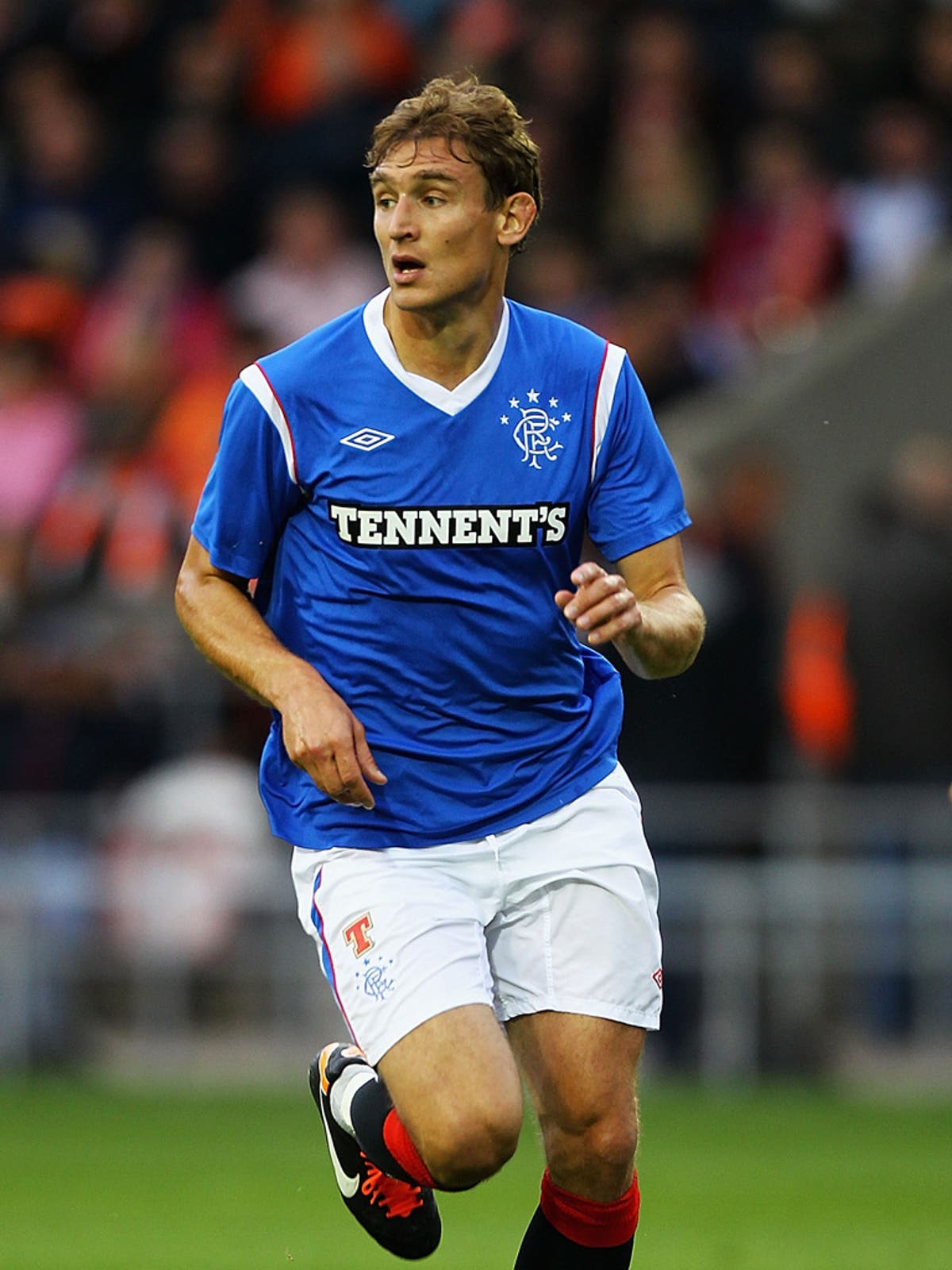 Jelavic double keeps Rangers on the high road | The Independent | The ...
