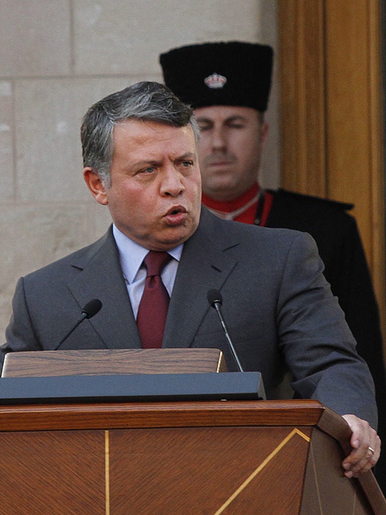 King of Jordan calls on Syrian leader to step down | The Independent