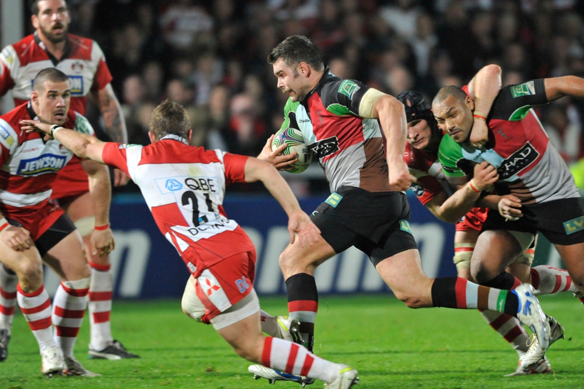 Easter leads Quins in a gallop past Gloucester | The Independent | The ...