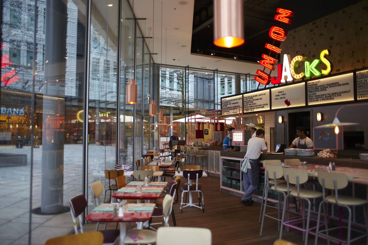 Union Jacks, 4 Central St Giles Piazza, London WC2 | The Independent ...