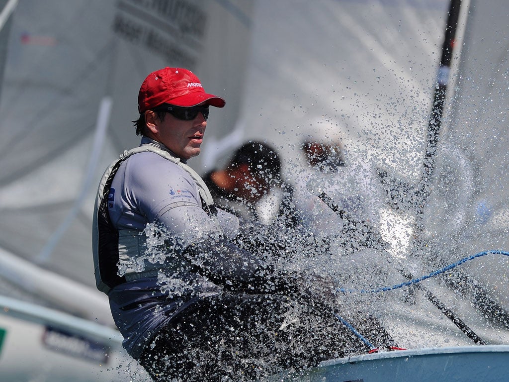Ed Wright battles illness ahead of Finn class race | The Independent