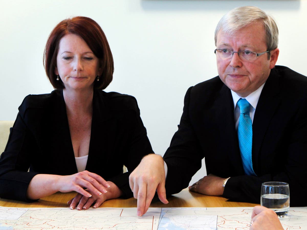 Gillard shuffles the deckchairs to ward off Rudd rebellion | The ...