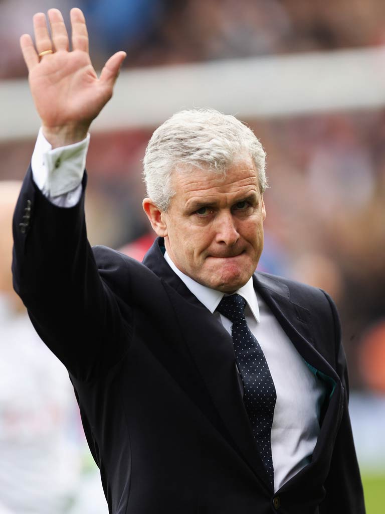 Mark Hughes arrives at QPR for talks over vacant position | The Independent