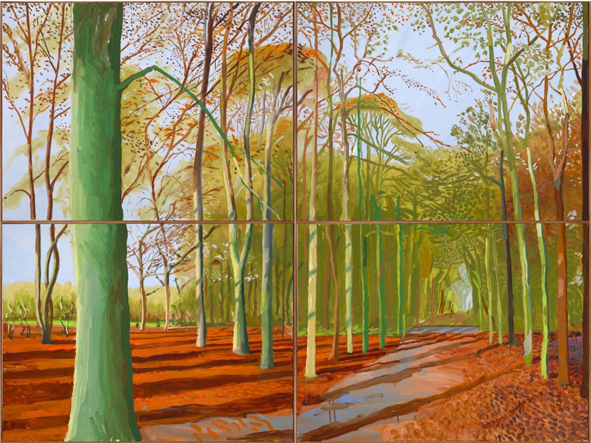 Hockney goes back to nature | The Independent | The Independent