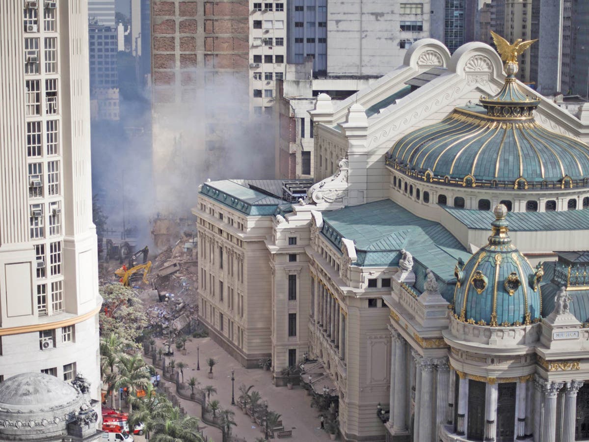 Three bodies found after building collapses in Rio de Janeiro | The ...