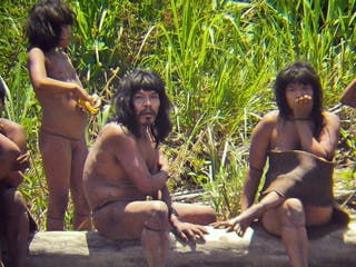 Rare New Pictures Show Uncontacted Amazon Rainforest Tribe Threatened