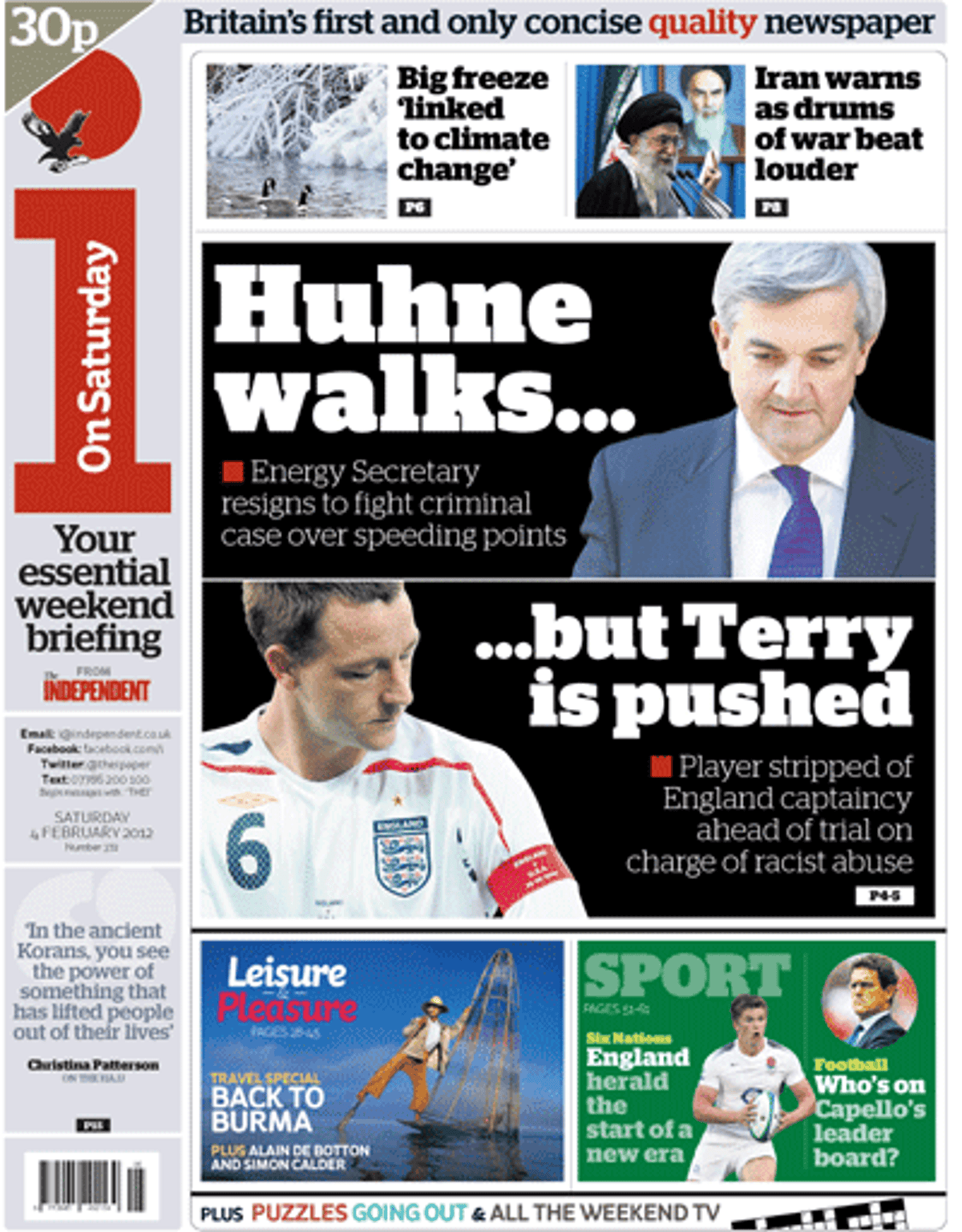 i Editor's Letter: 'Us against the world' | The Independent | The ...