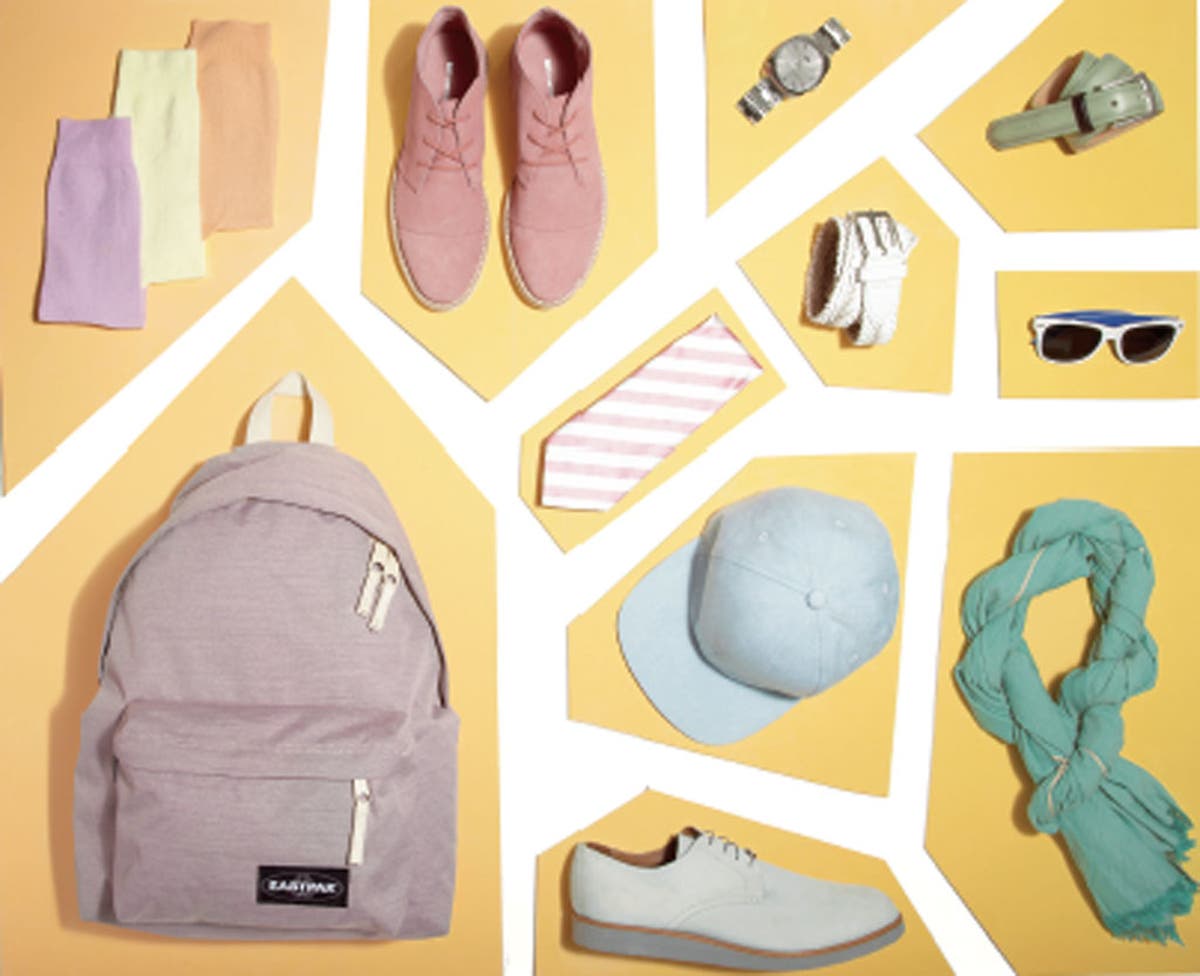 Ice cool: Men's accessories are pale and interesting this season | The ...