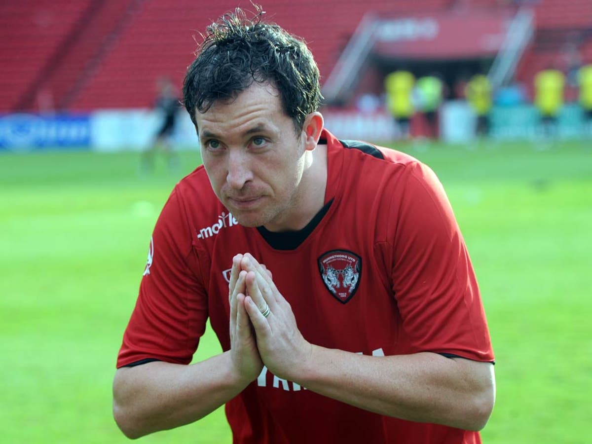 Robbie Fowler training with Blackpool | The Independent | The Independent