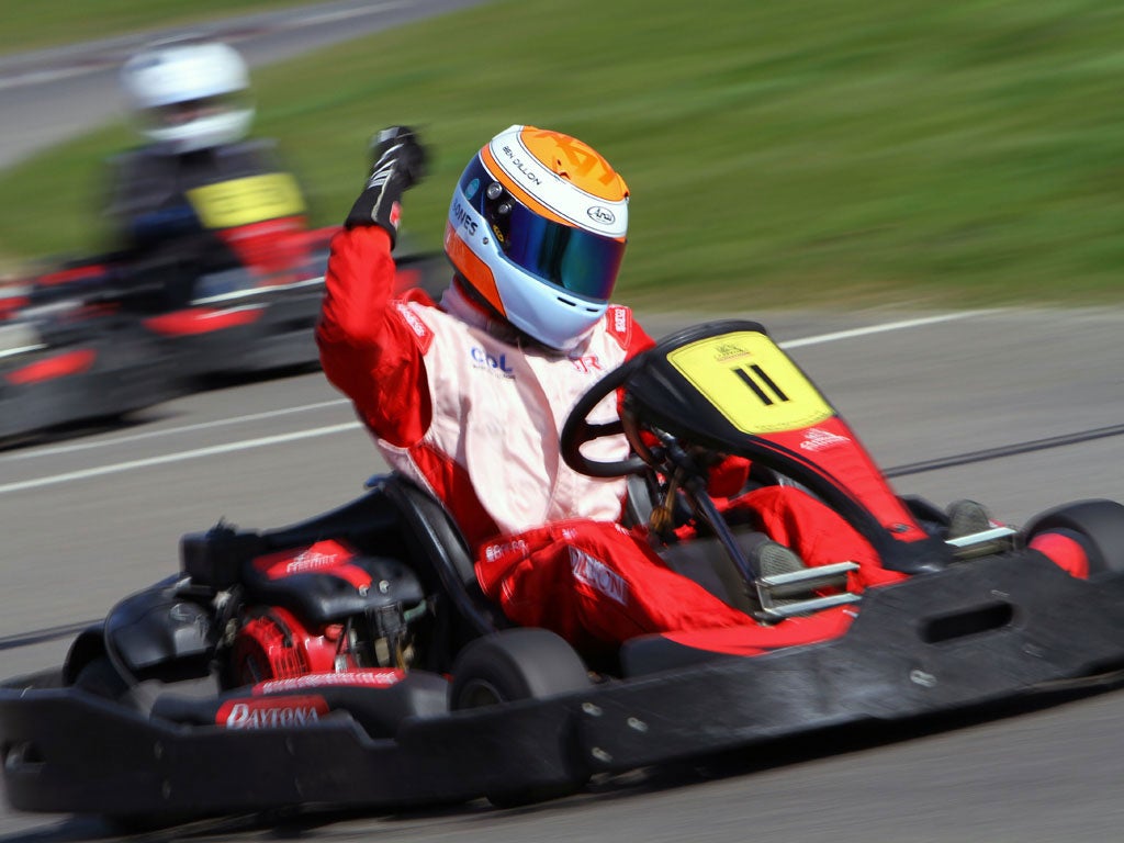 Students win dream McLaren F1 prize at karting championship | The ...