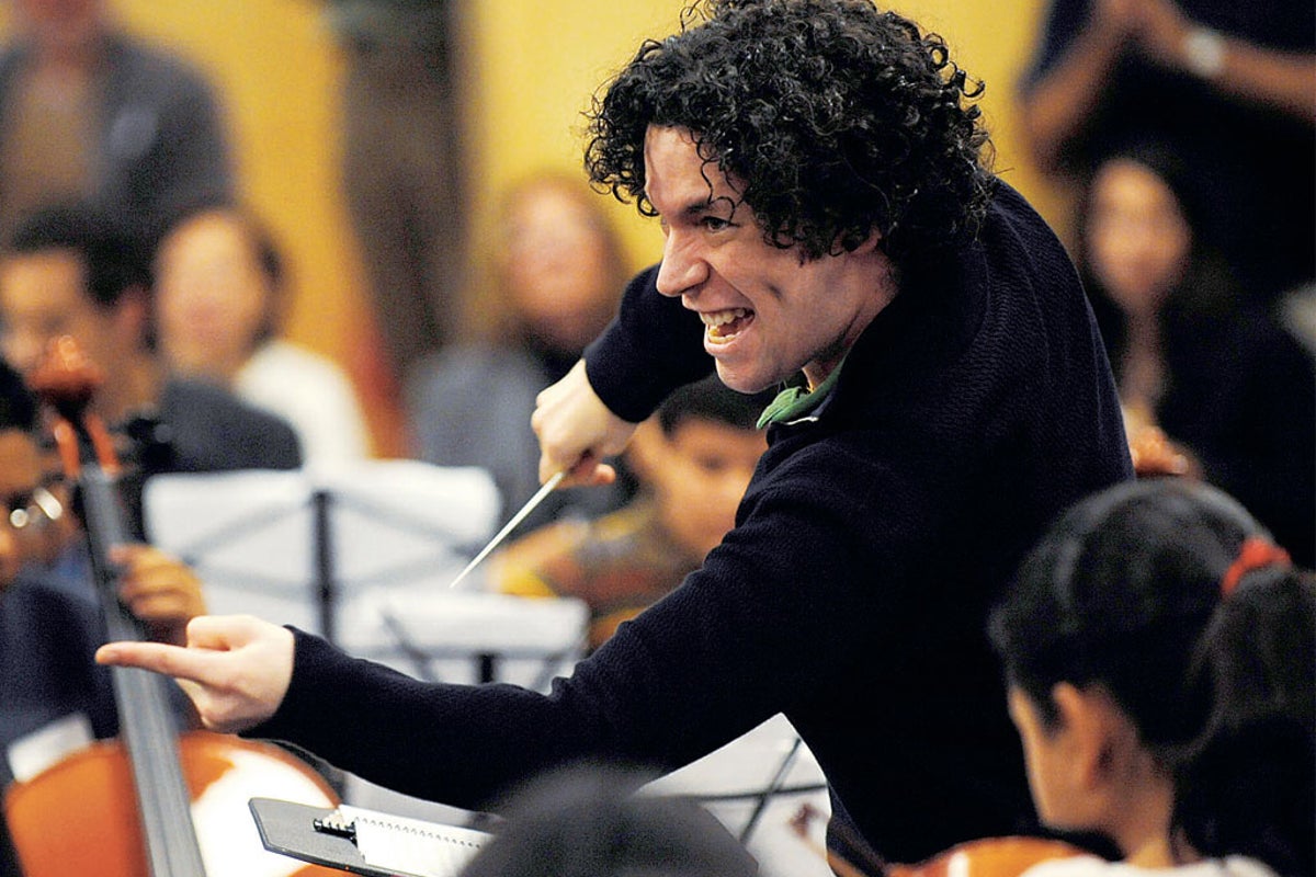 The star conductor of the symphony of 385,000 | The Independent | The ...