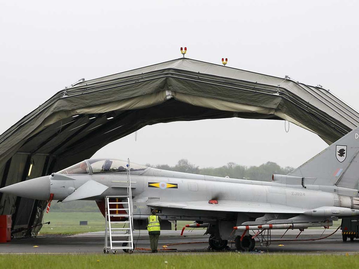 Typhoon jets arrive for military test for Olympics security | The ...