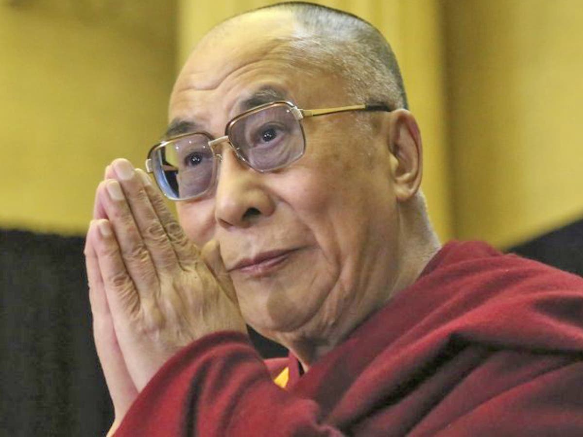 Pardon your Holiness? Dalai Lama ends speech on World Peace by saying ...