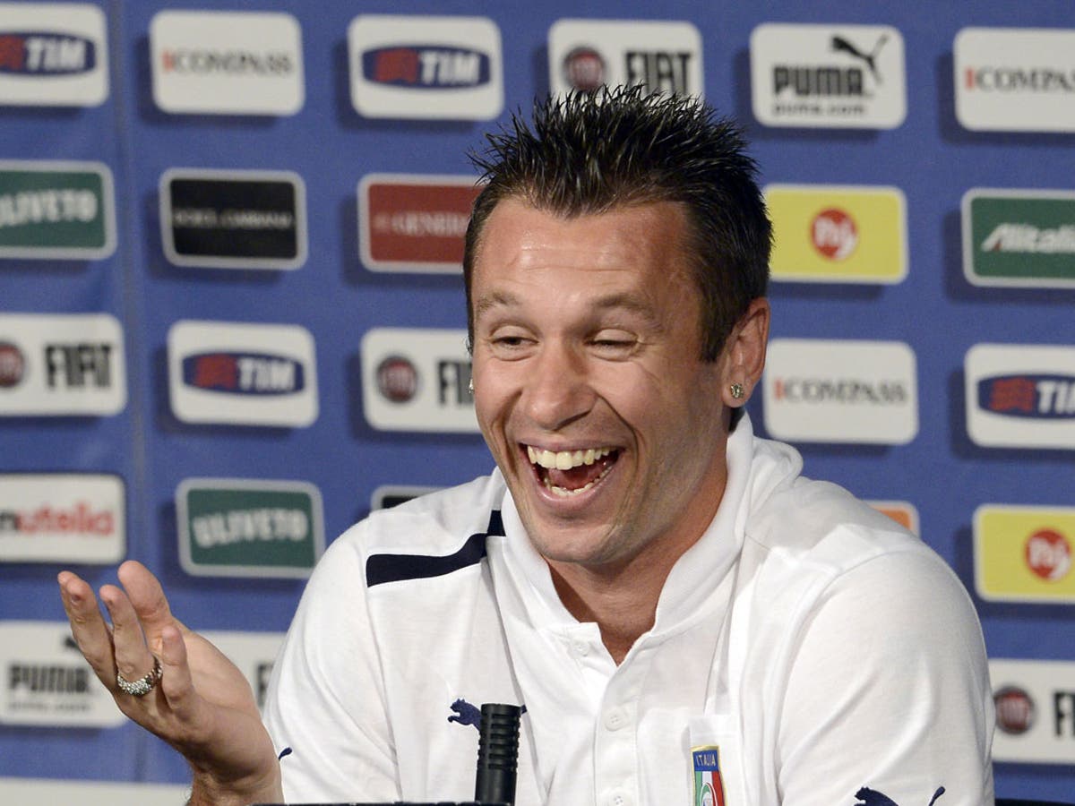 Italy Striker Antonio Cassano Apologises After Sparking Controversy