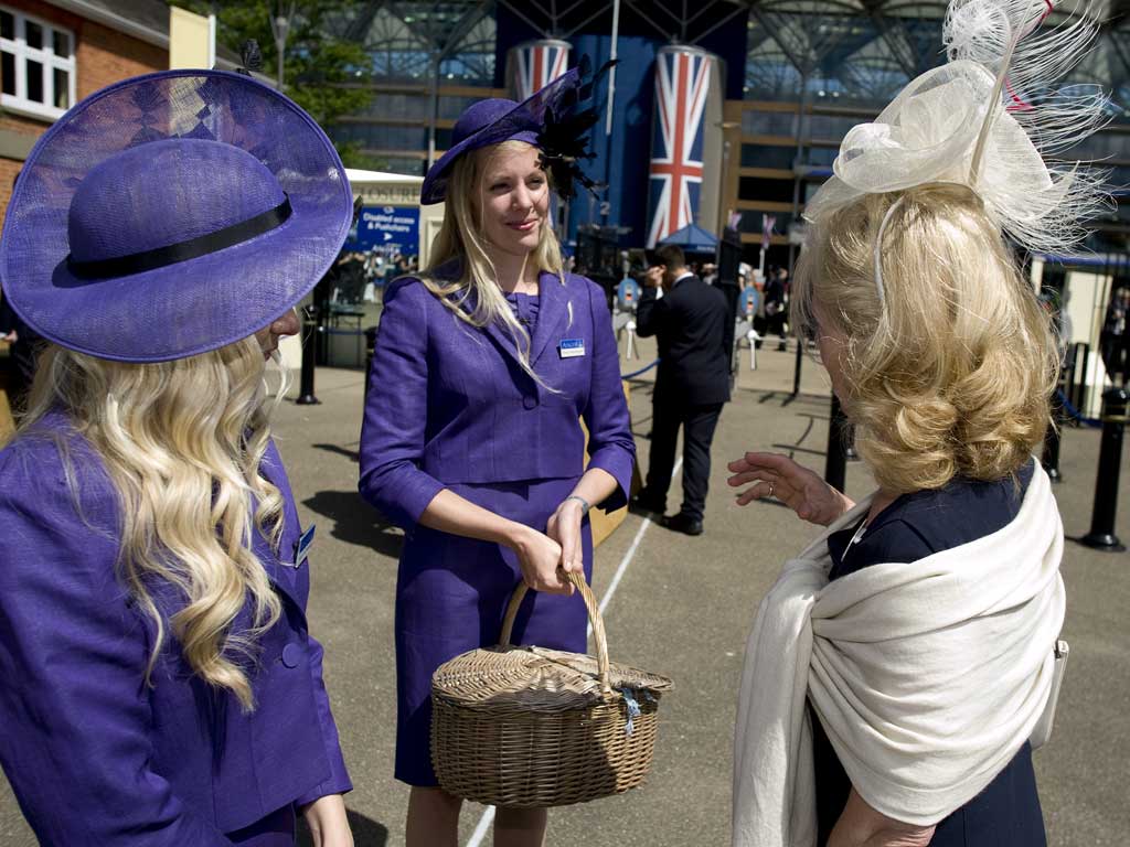 Fashion police enforce Ascot rules | The Independent