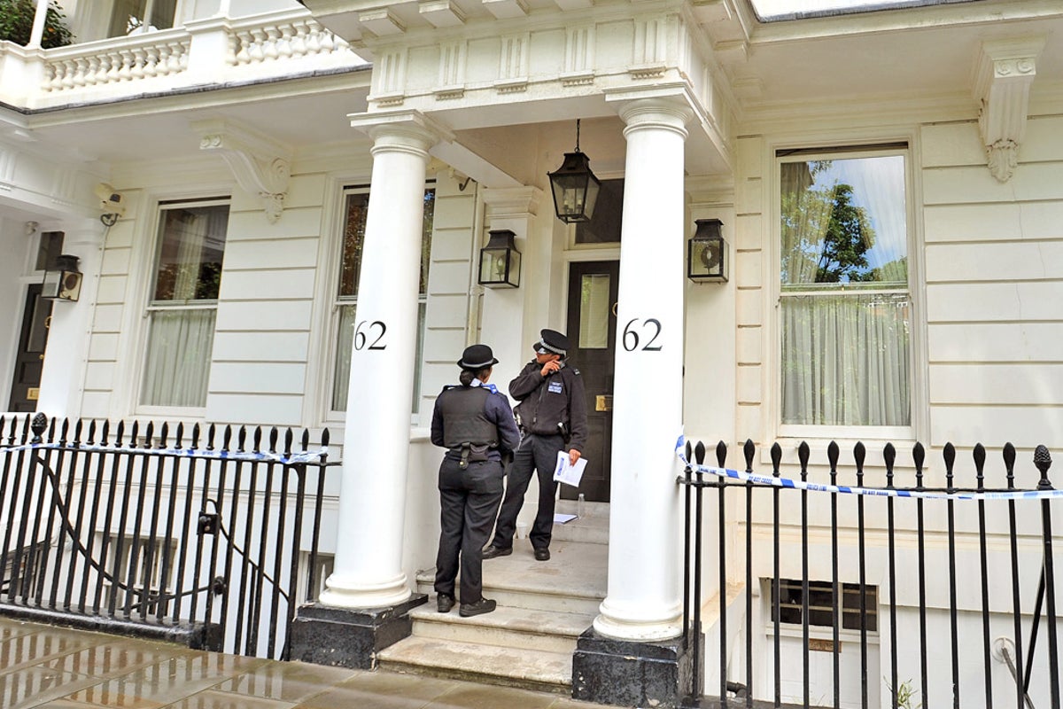 Eva Rausing's body lay undiscovered for a week at her Belgravia home ...
