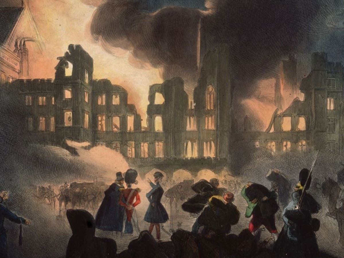 The Day Parliament Burned Down, By Caroline Shenton | The Independent ...