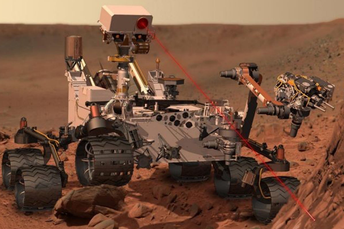 Mars rover Curiosity safely lands on the red planet | The Independent ...