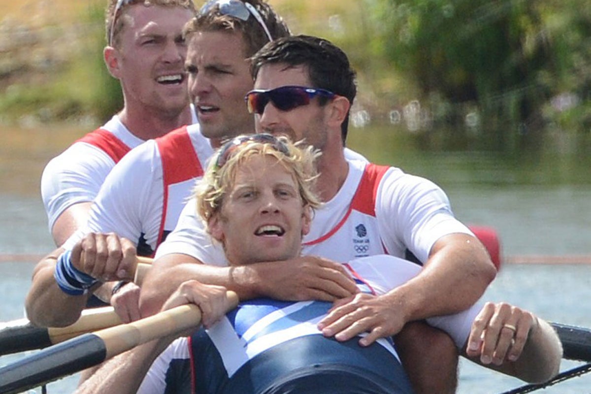 London 2012 Olympic Games rowing champion Pete Reed proposes to ...