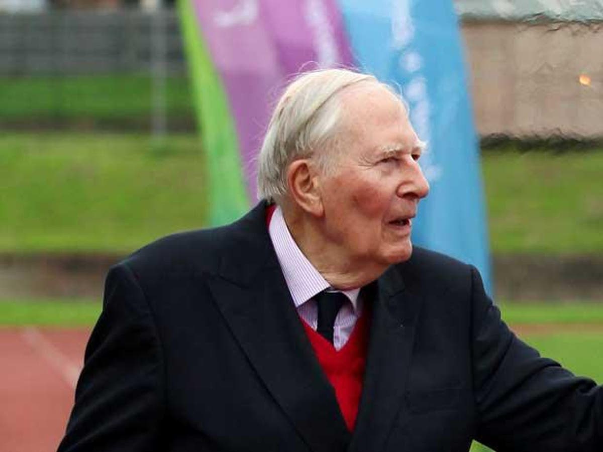 Mile legend Sir Roger Bannister attends Olympic 1,500 final | The ...