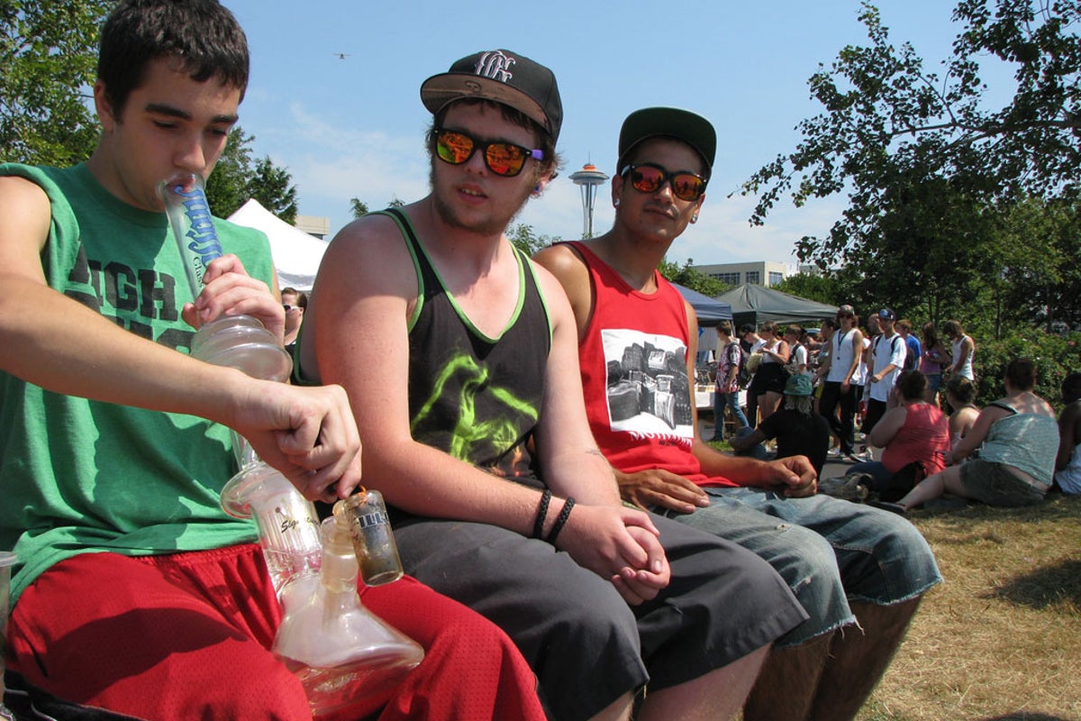 Legalisation row splits marijuana users at Hempfest | The Independent ...