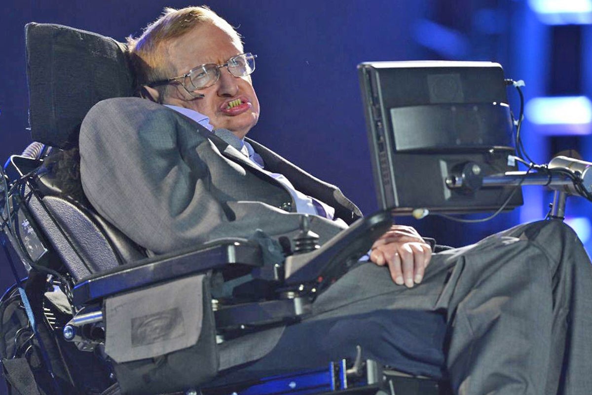 How Hawking defied illness to play starring role at Paralympics opening ...