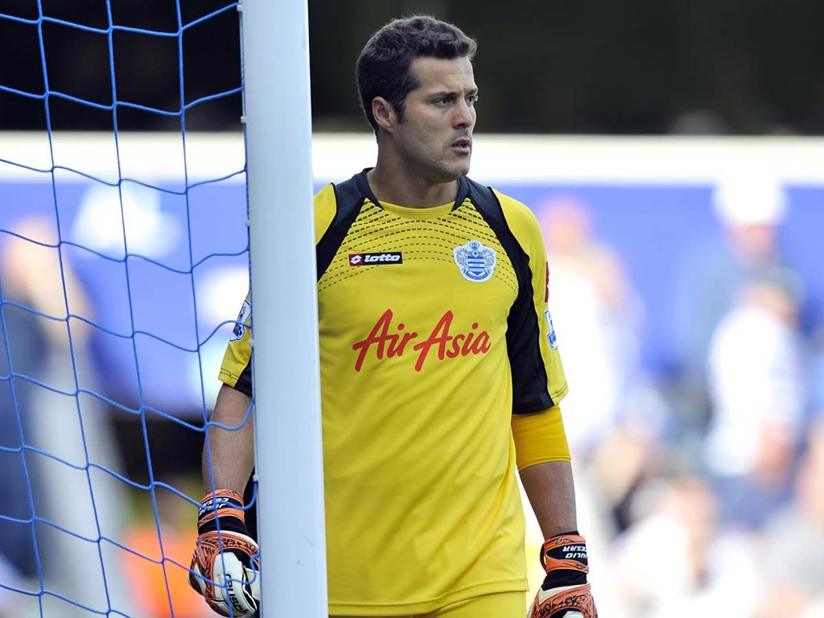 QPR to deal with Julio Cesar 'internally' after goalkeeper is pictured ...