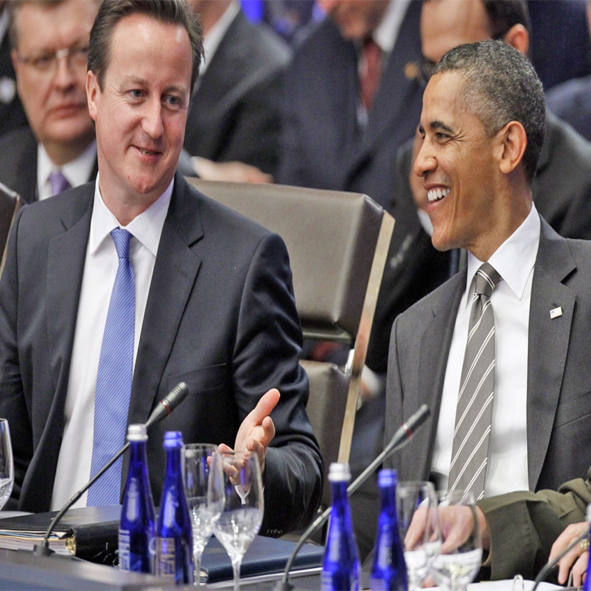 David Cameron Obama