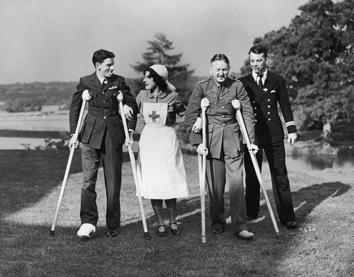 War veteran carried mass of shrapnel in his leg for 68 years | The ...