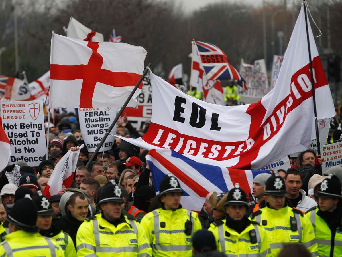 Thirty people arrested at EDL anti-mosque march in Dudley | The ...