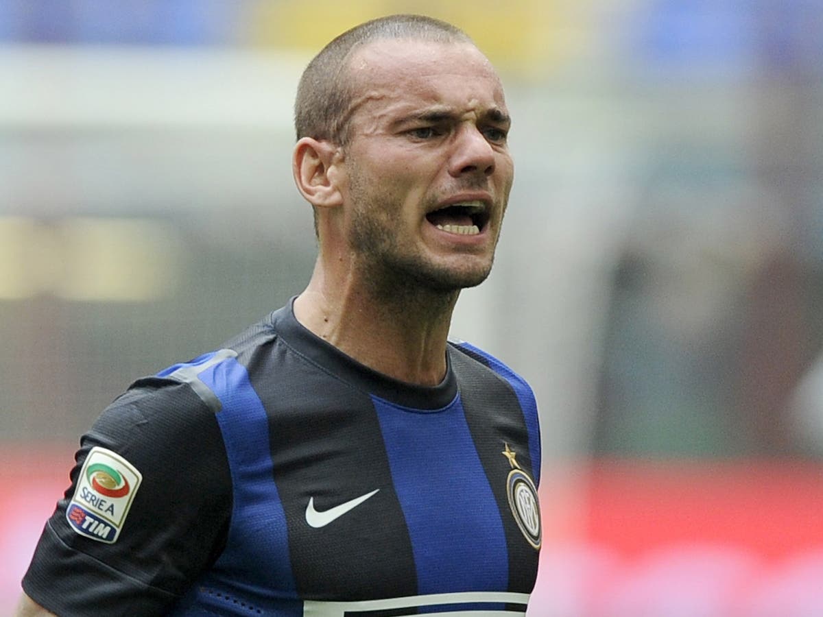 Wesley Sneijder closing in on Galatasaray switch | The Independent ...