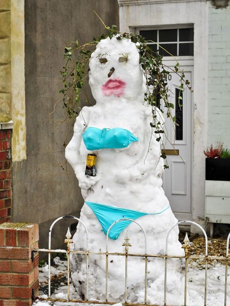 Apocalypse snow: snowmen of the moment, and more icy fun | The ...