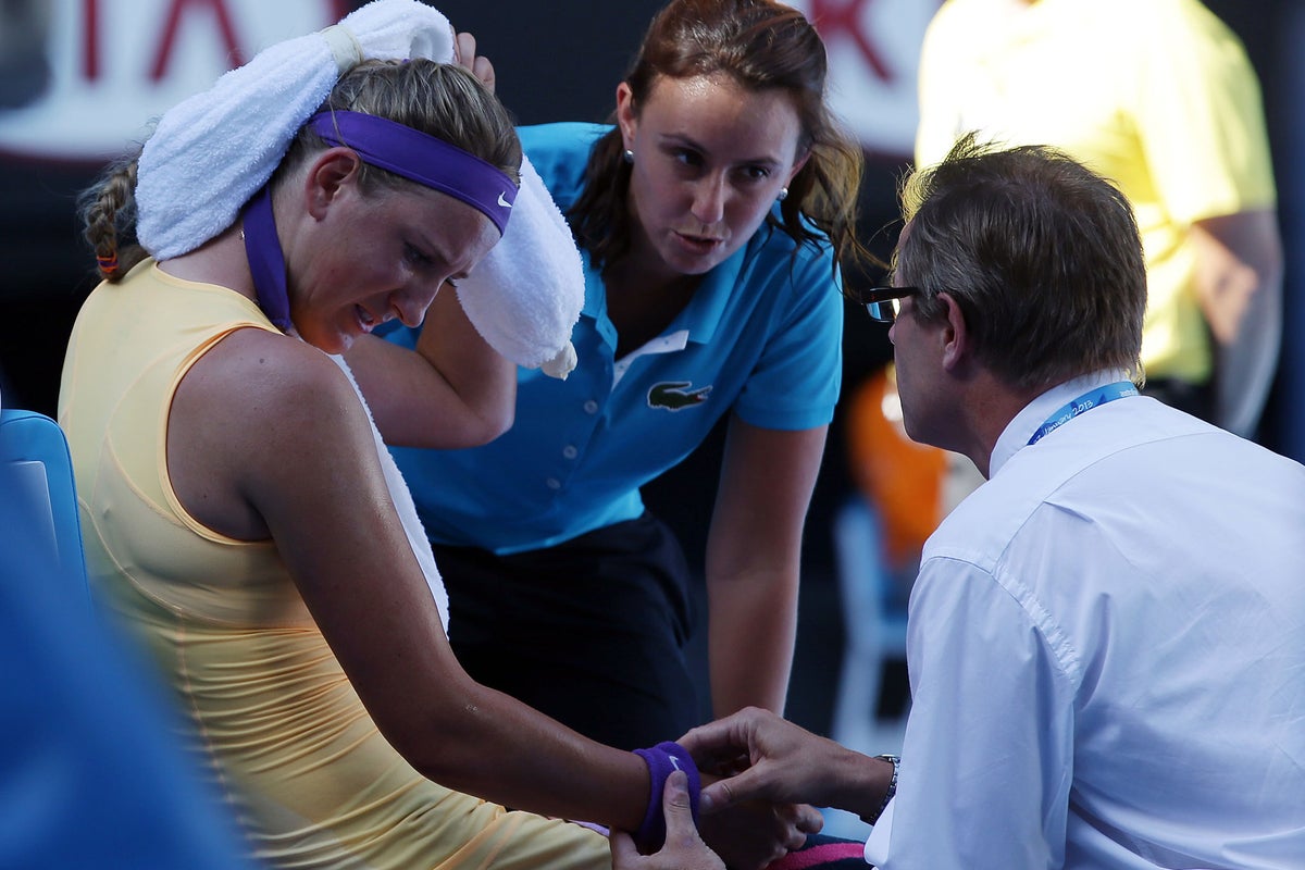 Azarenka in firing line after time-out for 'feeling nervous' | The ...
