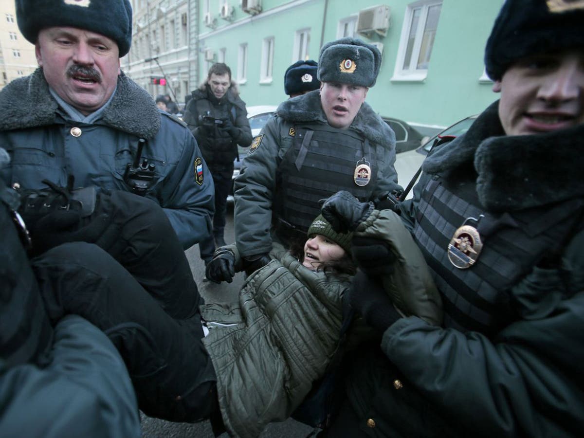 Activists held in protest over ‘gay propaganda’ bill | The Independent ...