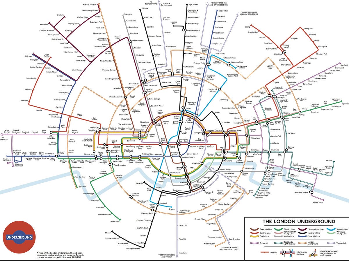 All aboard the Circular line: The latest alternative Tube map from ...