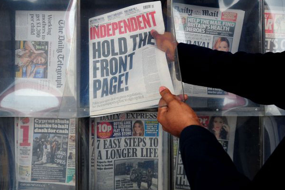 My absolute priority is to support local news outlets | The Independent