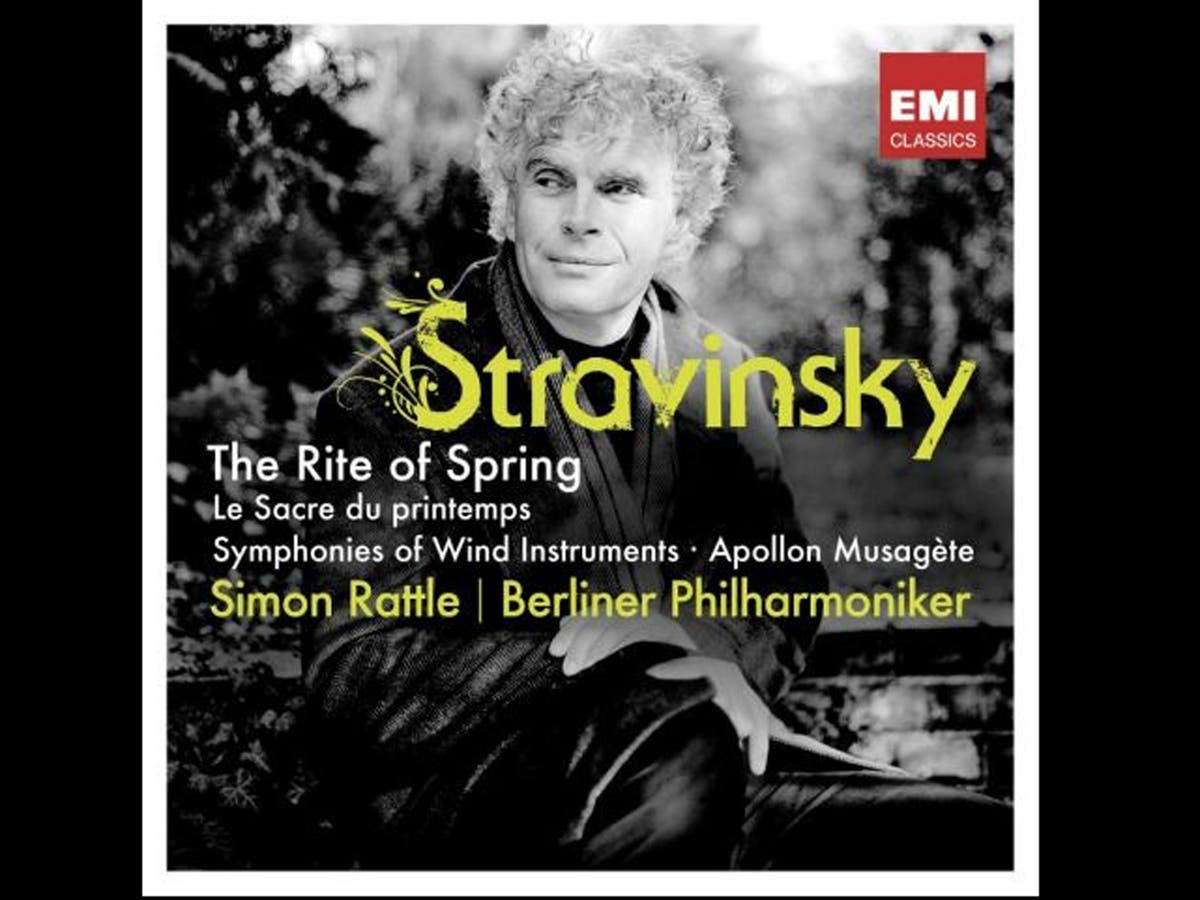 Album review: Simon Rattle, Berliner Philharmoniker Stravinsky: Le Sacre du Printemps (EMI ...
