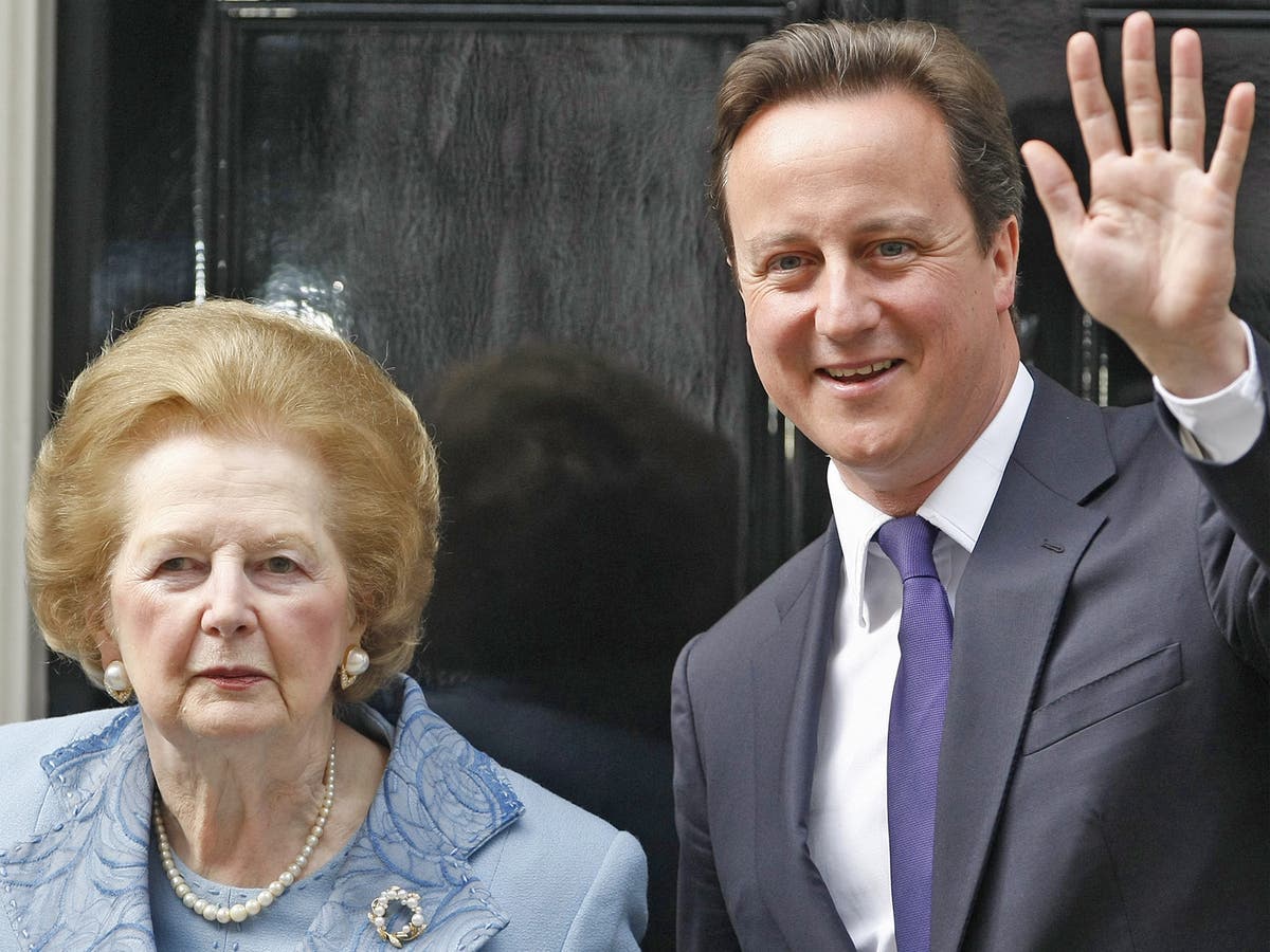 The ghost of Margaret Thatcher will haunt David Cameron until he shows ...