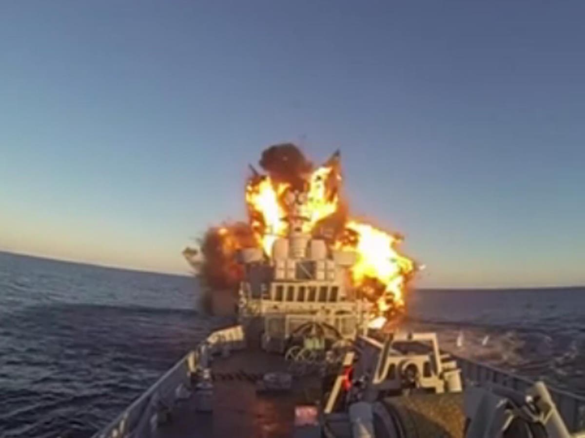 Video: Norway's navy blows up its own ship with missile | The ...