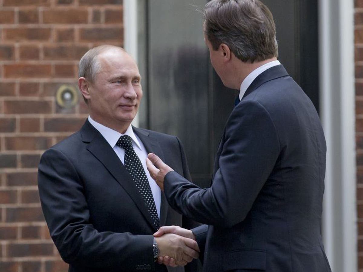 In pictures: David Cameron and President Vladimir Putin | The ...
