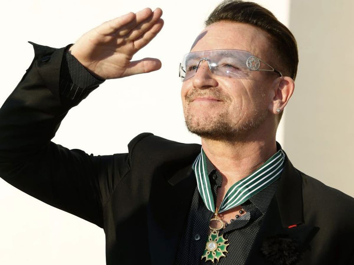Bono receives Commander of the Order of Arts and Letters in Paris | The ...