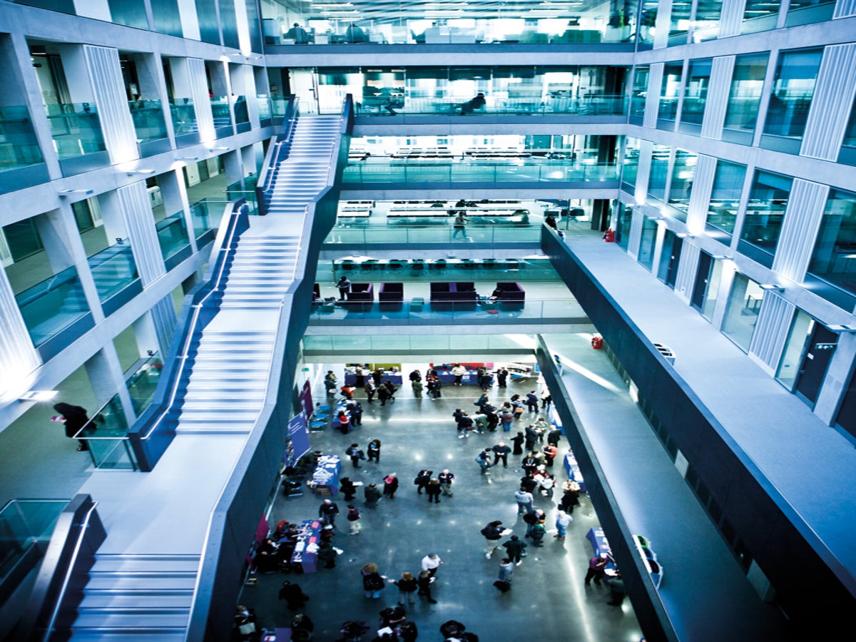 Inside Manchester Metropolitan University