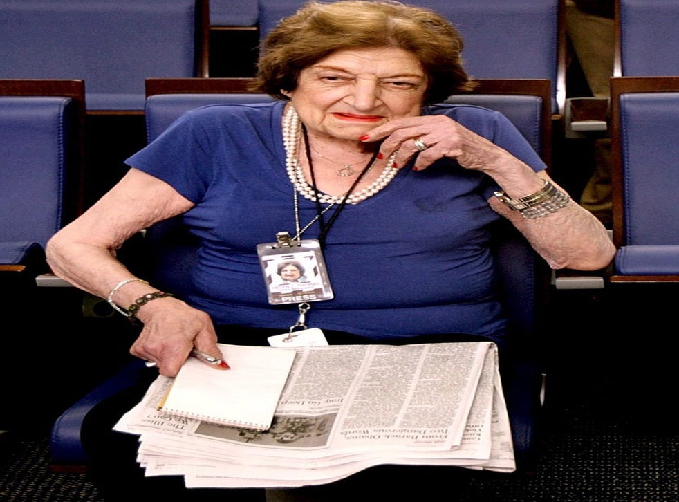 Helen Thomas: Fearless veteran White House correspondent | The ...